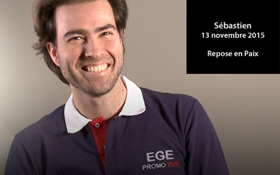 Hommage à Sébastien, 10 ans après les attentats du 13 novembre | Ecole ...